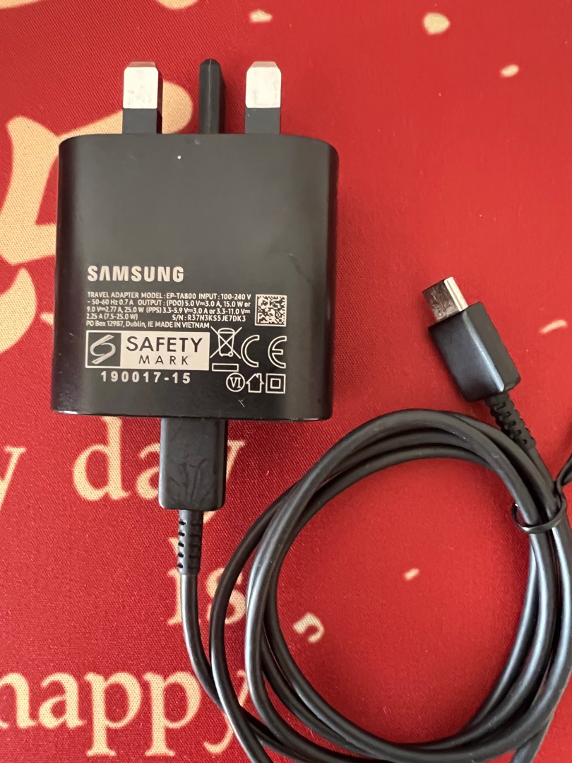 Samsung original charger type c, Mobile Phones & Gadgets, Mobile ...