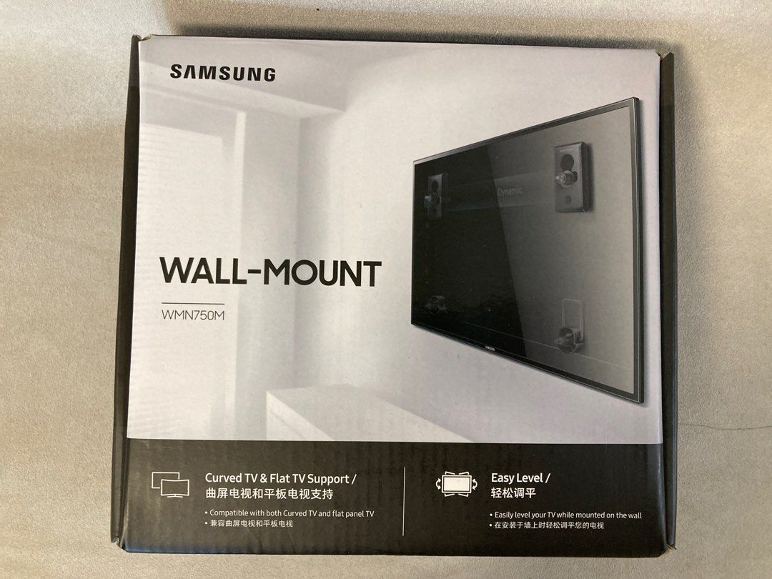 Samsung Wall-mount WMN750M, 家庭電器, 電視 & 其他娛樂, 電視組件及配件 - Carousell