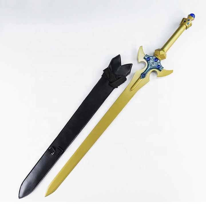 SAO Kirito Cosplay Collection Excalibur Sword 109cm, Hobbies & Toys ...
