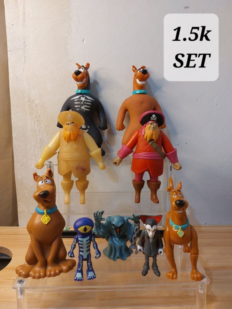 Scooby - doo set with monsters, Hobbies & Toys, Toys & Games on Carousell