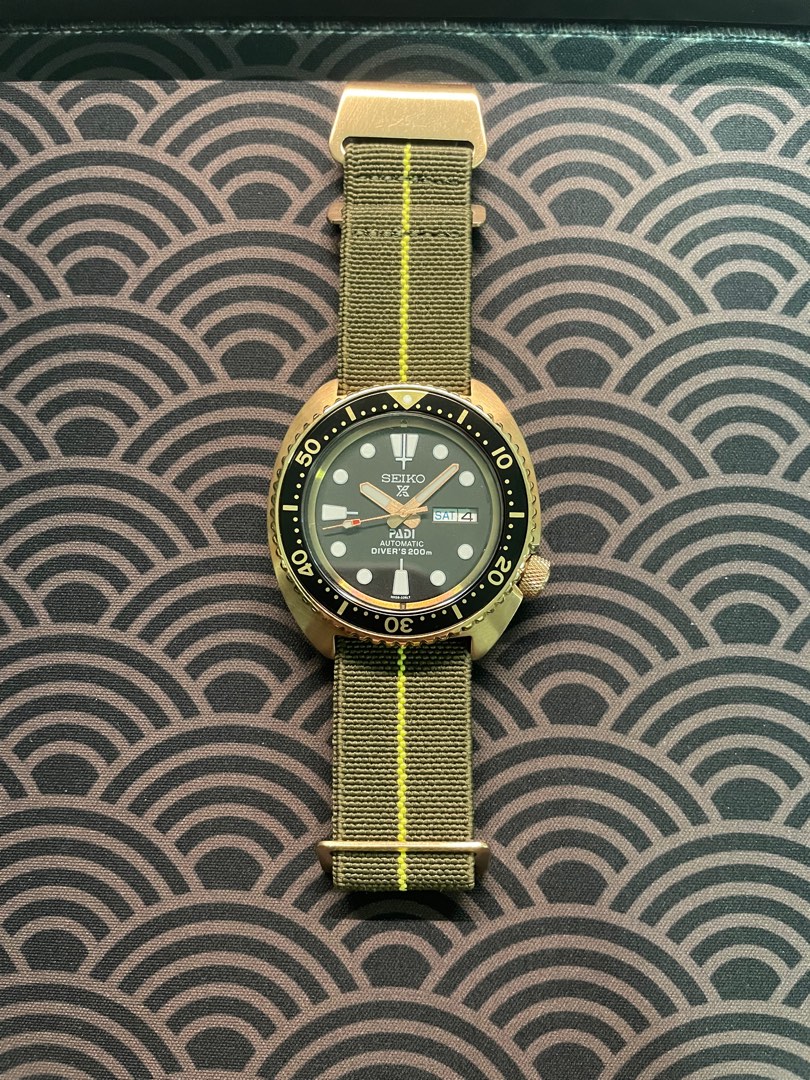 Seiko Turtle Custom Mod “Rose Gold” 44mm case, Men's Fashion, Watches ...