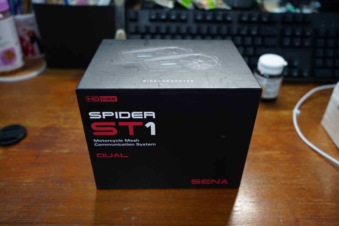 Sena SPIDER ST1 intercom, Motorcycles, Motorcycle Accessories on Carousell