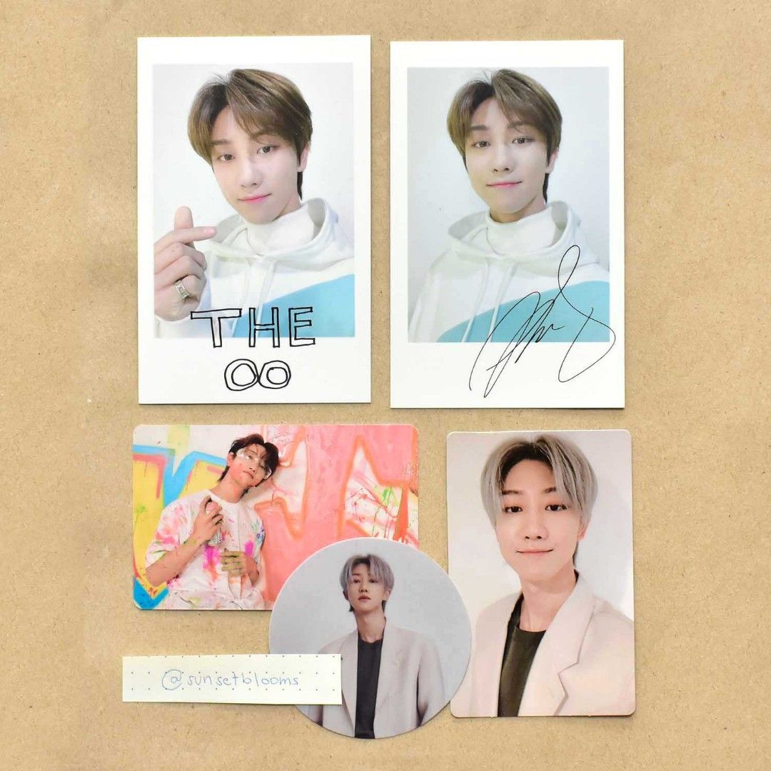 SEVENTEEN THE8 MINGHAO Official Photocards PC Caratland Face the sun An ...