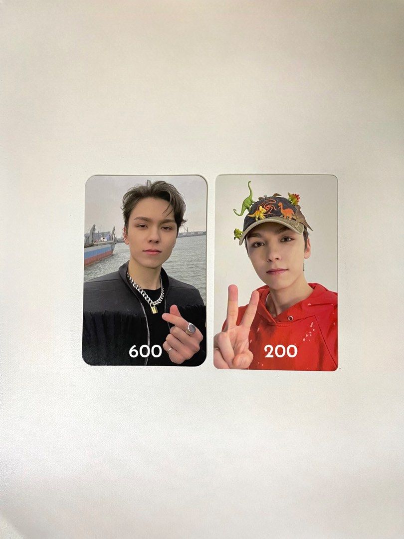 seventeen vernon photocard, Hobbies & Toys, Memorabilia & Collectibles ...