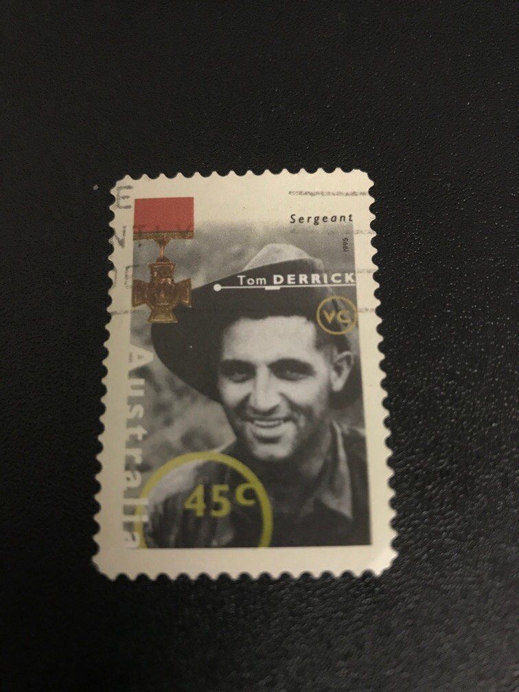 Sgt Tom Derrick and Victoria Cross, Hobbies & Toys, Collectibles ...