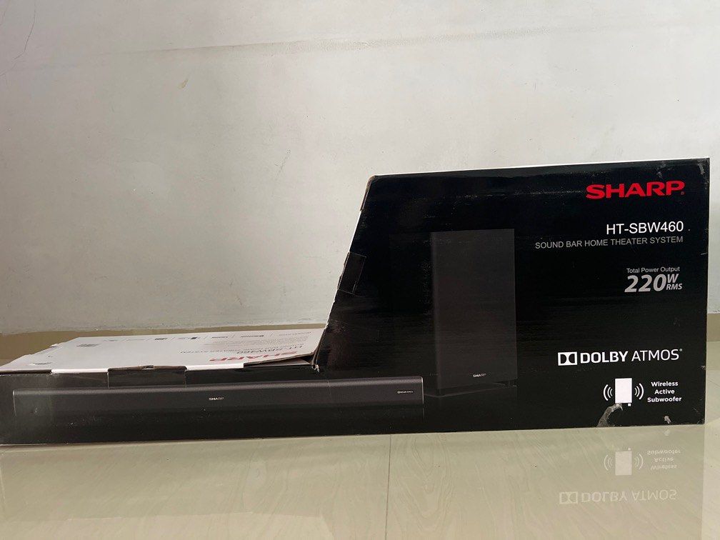 SHARP sound bar home theatre system, TV & Home Appliances, TV ...