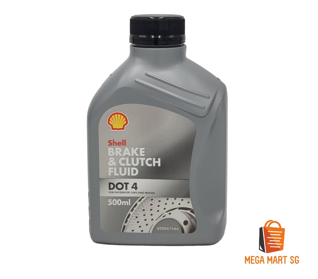 Shell Brake & Clutch Fluid DOT 4 500ml, Car Accessories, Accessories on ...