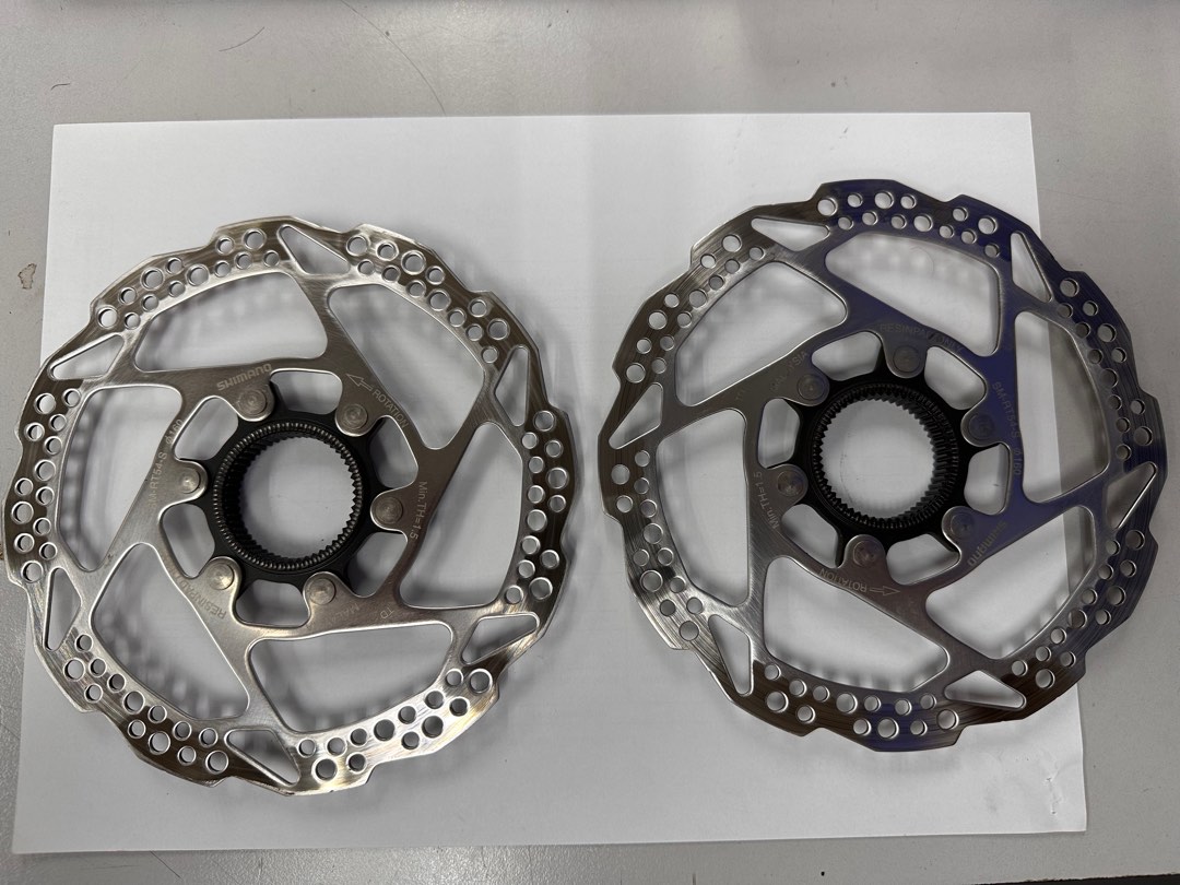 Shimano SM-RT54 center lock Disc Brake Rotor 160mm both., Sports ...
