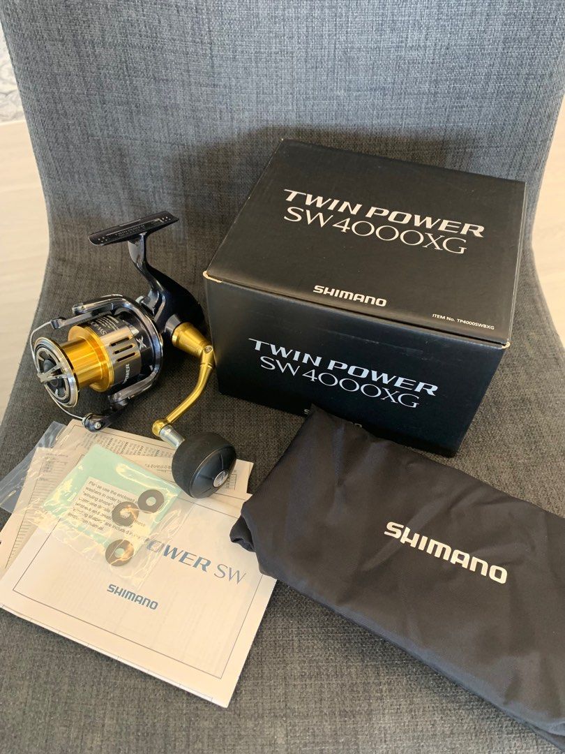 Shimano Twinpower 4000XG SW, Sports Equipment, Fishing on Carousell