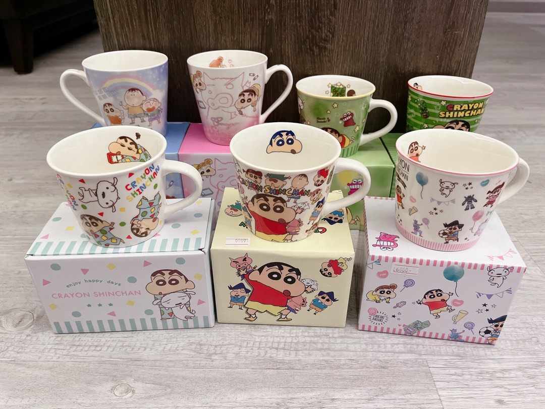 Shin Chan Mug, Furniture & Home Living, Kitchenware & Tableware, Coffee ...