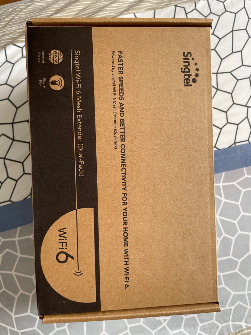 Singtel Askey Wifi 6 mesh router, Computers & Tech, Parts & Accessories ...