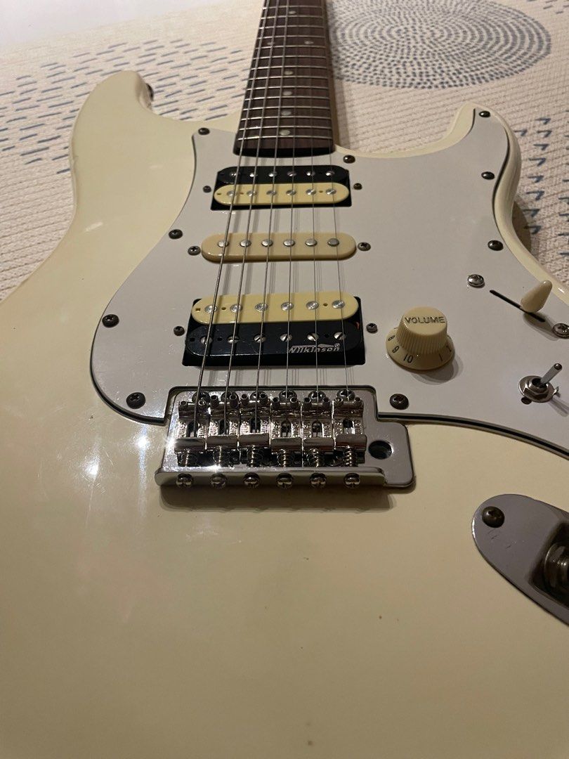 Squier super stratocaster HSH electric guitar, Hobbies & Toys, Music ...