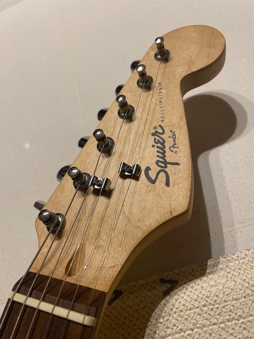 Squier super stratocaster HSH electric guitar, Hobbies & Toys, Music ...