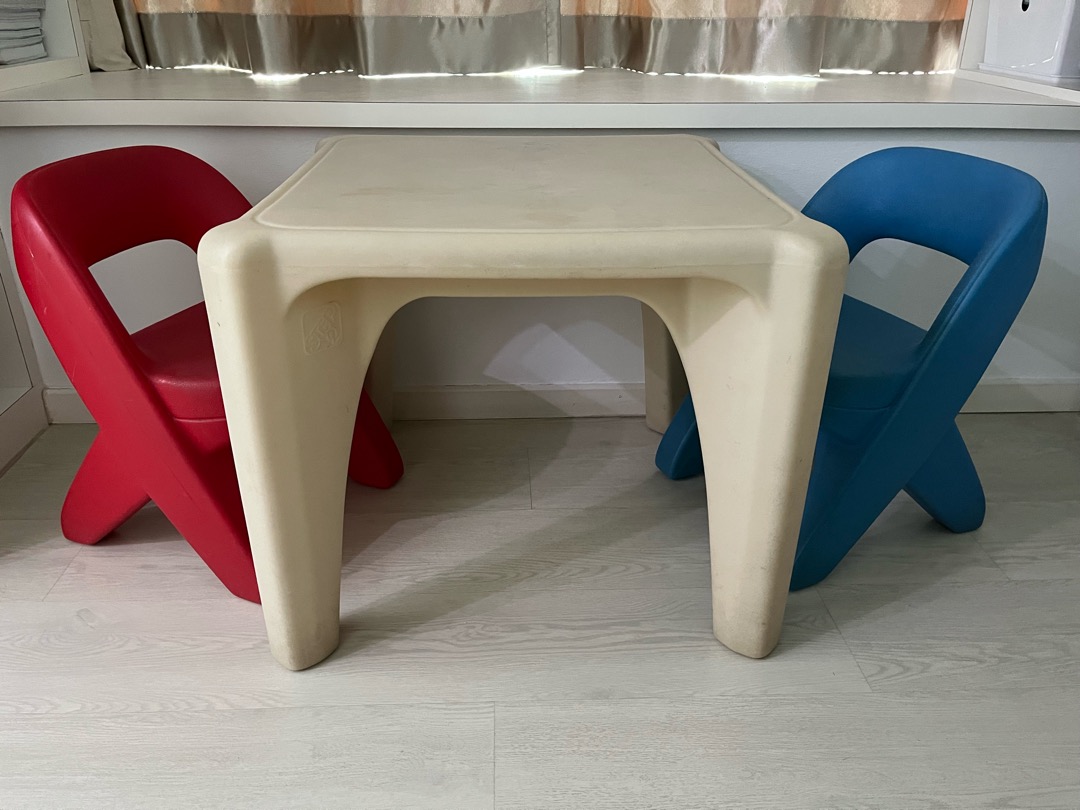 STEP2 Table & Chairs Set, Babies & Kids, Baby Nursery & Kids Furniture ...