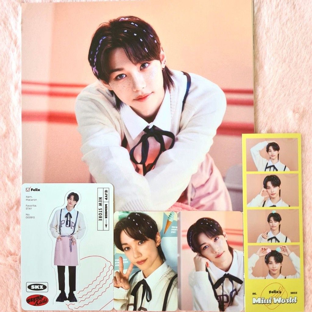 Stray Kids Season's Greetings 2023 SKZ Mini World Felix Member Set, Hobbies & Toys, Memorabilia ...