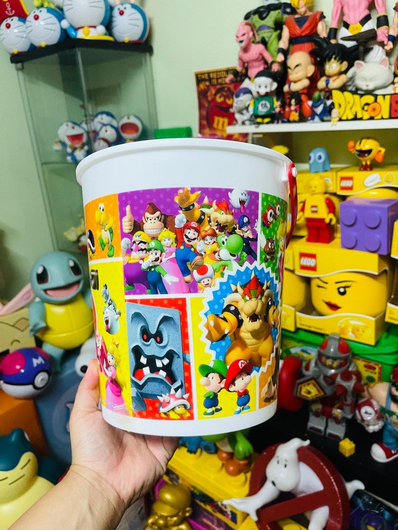 Super mario bucket, Hobbies & Toys, Toys & Games on Carousell