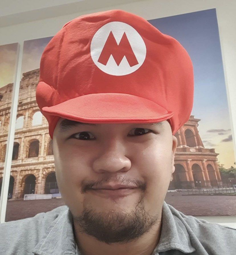 Super mario hat on Carousell
