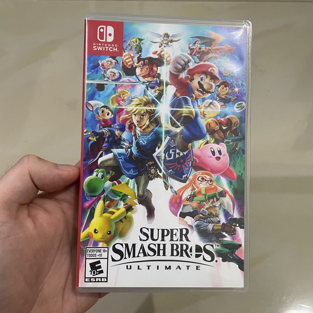Super Smash Bros Ultimate Nintendo Switch Games, Video Gaming, Video ...