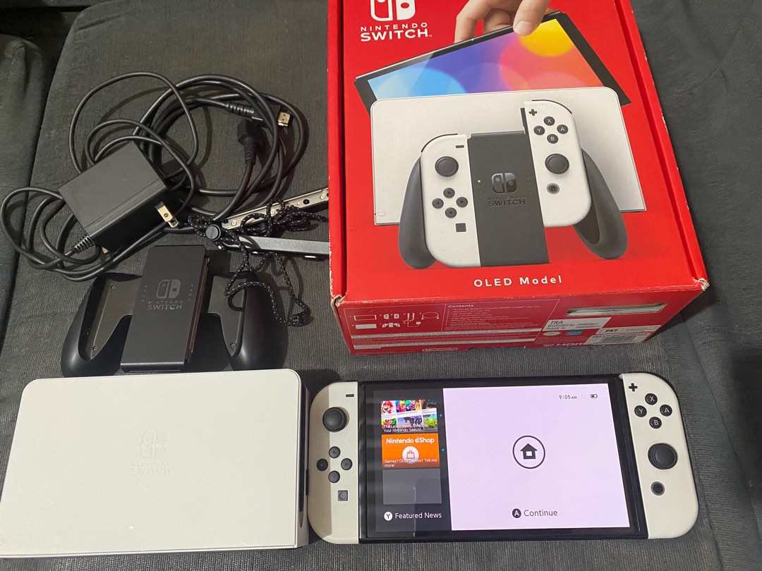 Switch oled sale or swap, Video Gaming, Video Game Consoles, Nintendo ...