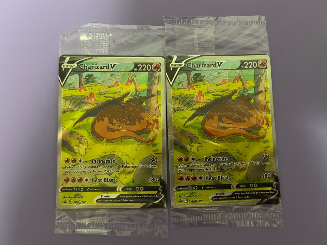 TCG PTCG Pokemon Card UPC Ultra Premium Collection Charizard V Full Arr ...
