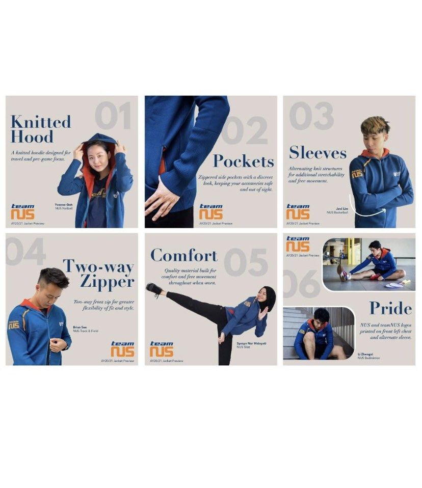 Team NUS Varsity Jacket, Men's Fashion, Coats, Jackets and Outerwear on ...