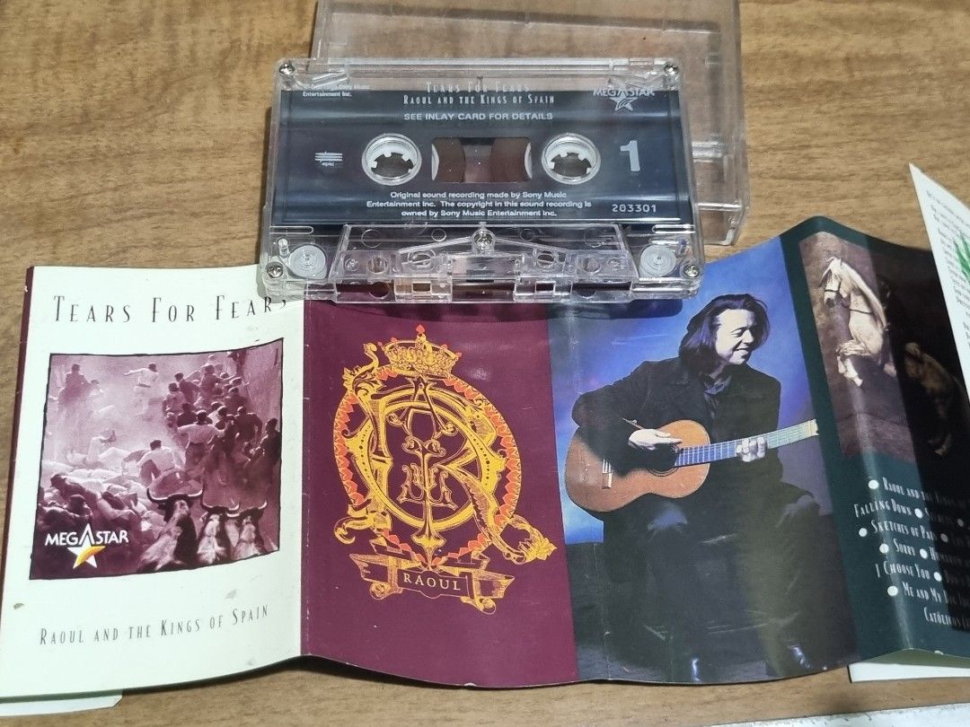 Tears For Fears Raoul & The Kings Of Spain cassette, Hobbies & Toys, Memorabilia & Collectibles ...