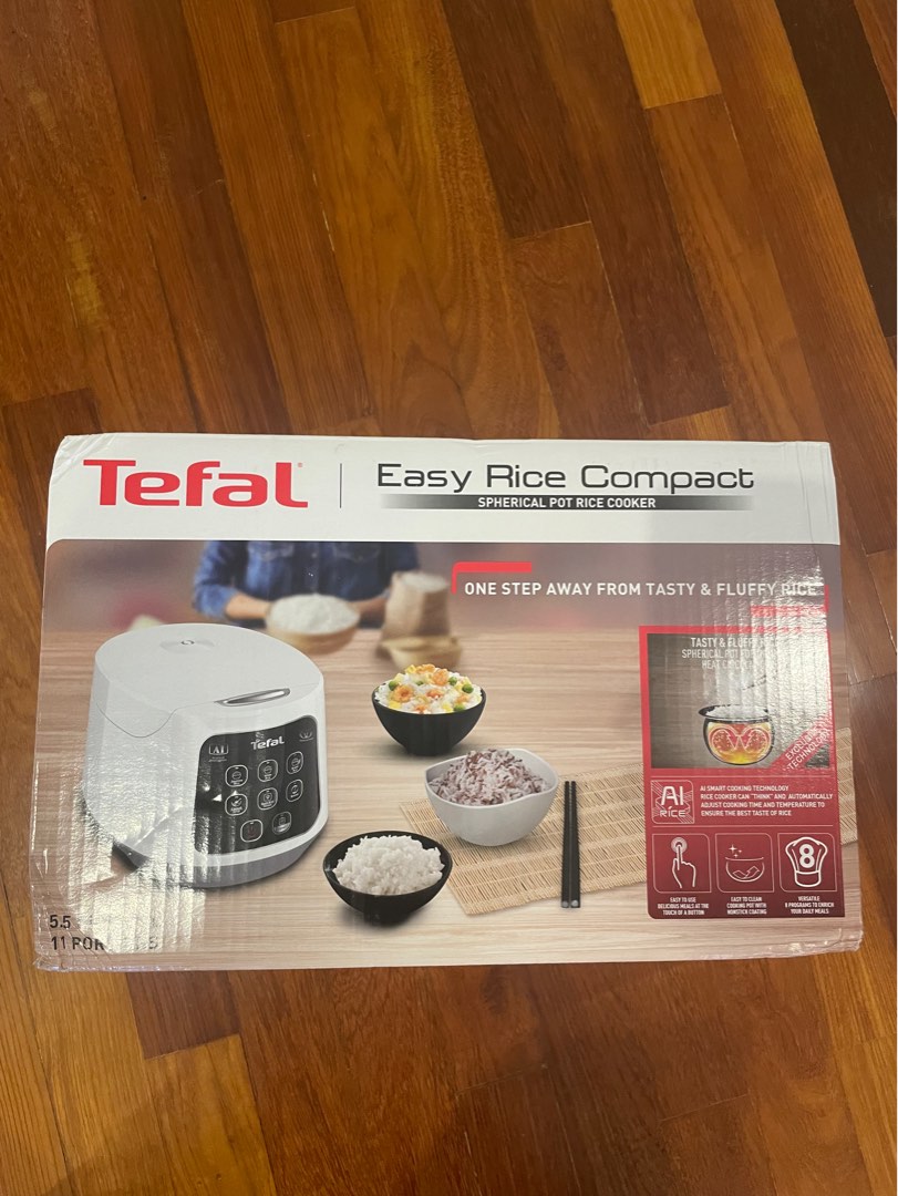 Tefal easy rice compact spherical pot rice cooker, TV & Home Appliances ...