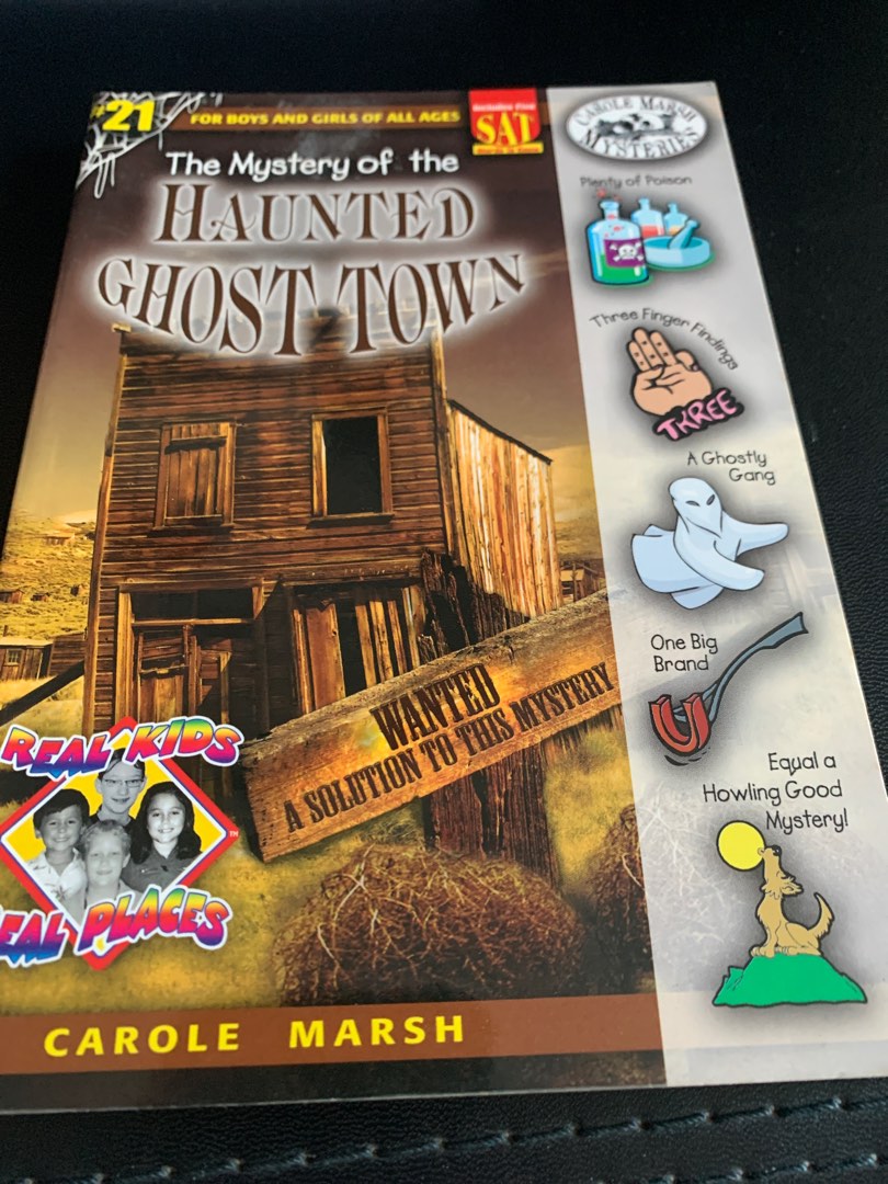 The Mystery of Haunted Ghost Town, Hobbies & Toys, Books & Magazines, Children's Books on Carousell