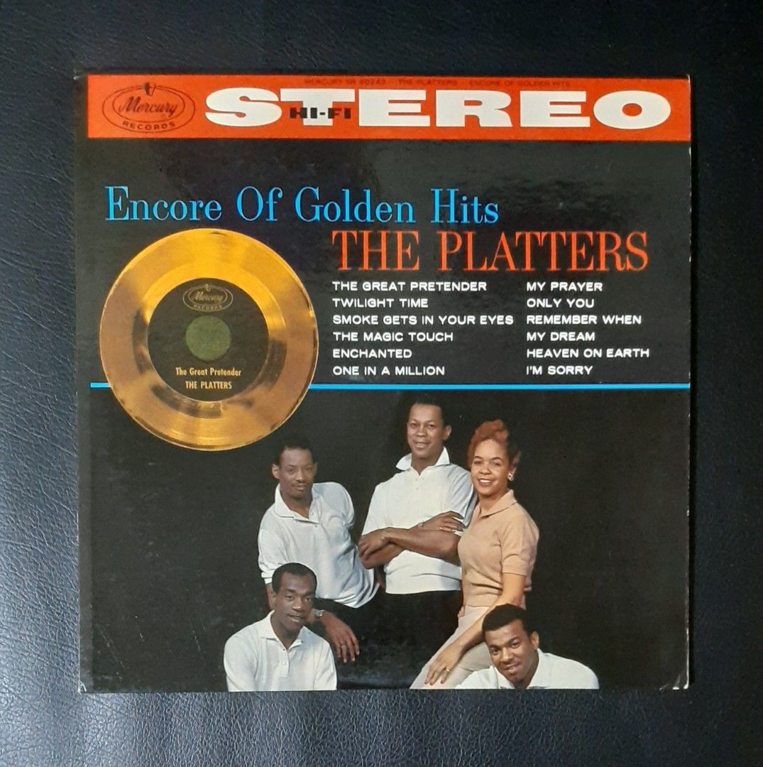The Platters vinyl/plaka, Hobbies & Toys, Music & Media, Vinyls on ...