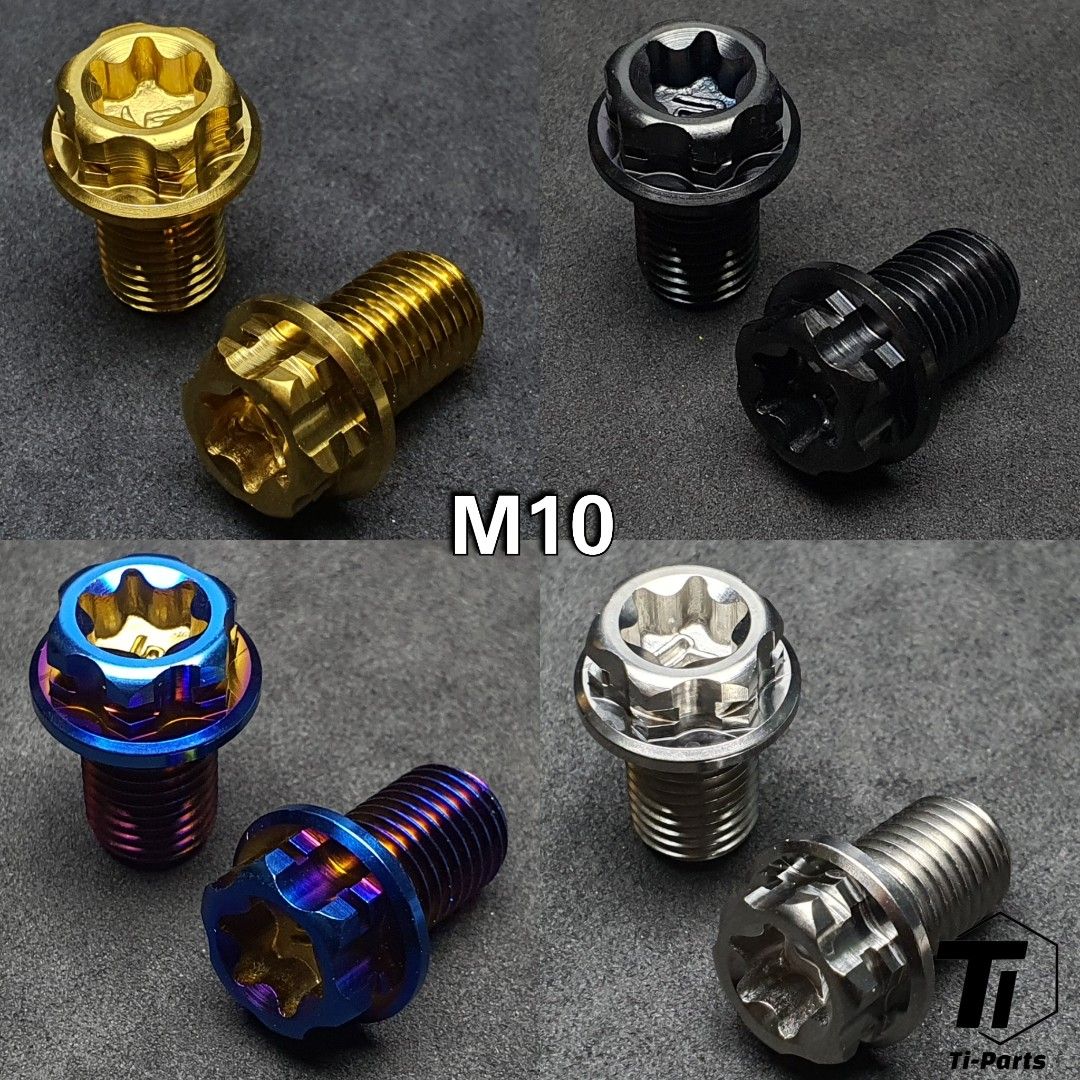 Titanium Screw for Motorcycle Side Mirror | Bike Mirror Thread M10 p1.25 M8 Clockwise & Anti ...