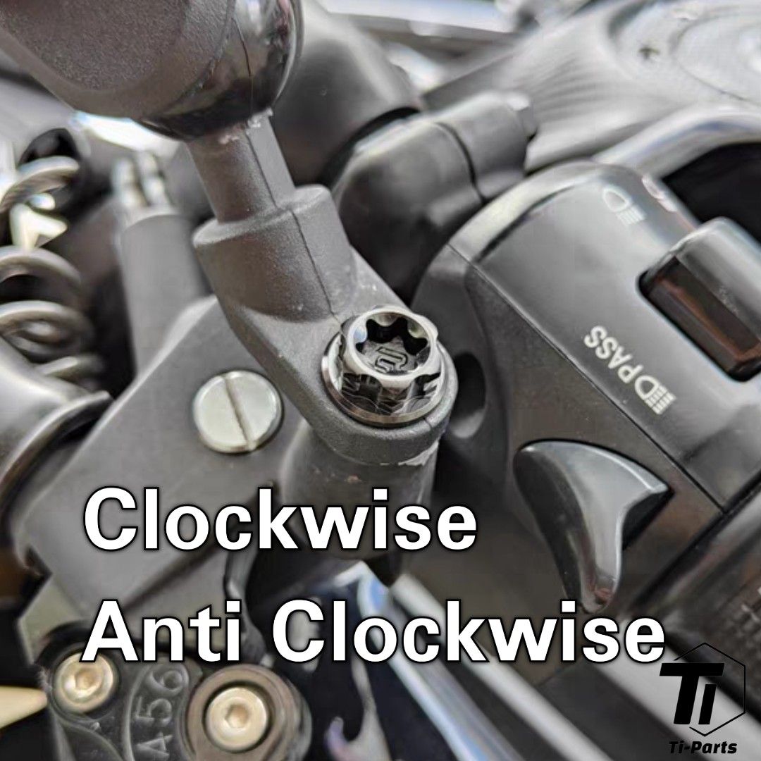 Titanium Screw for Motorcycle Side Mirror | Bike Mirror Thread M10 p1 ...