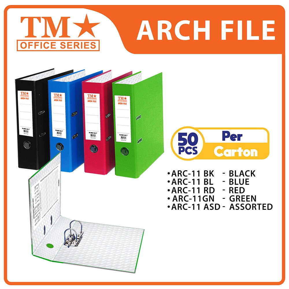 TM Lever Archive File Legal 3 Inches x 50 pcs, Hobbies & Toys ...