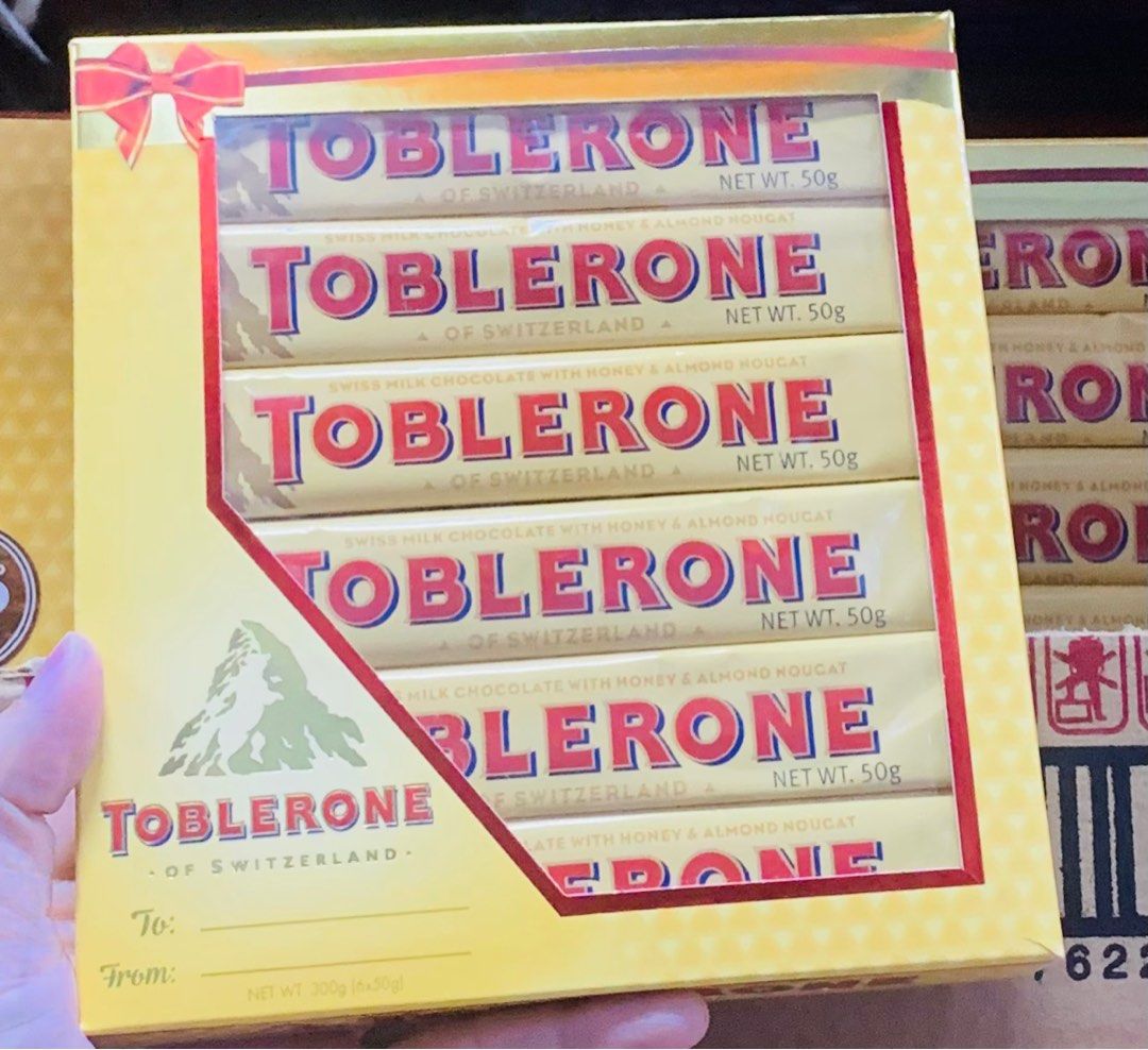 TOBLERONE 6PCS /50G on Carousell
