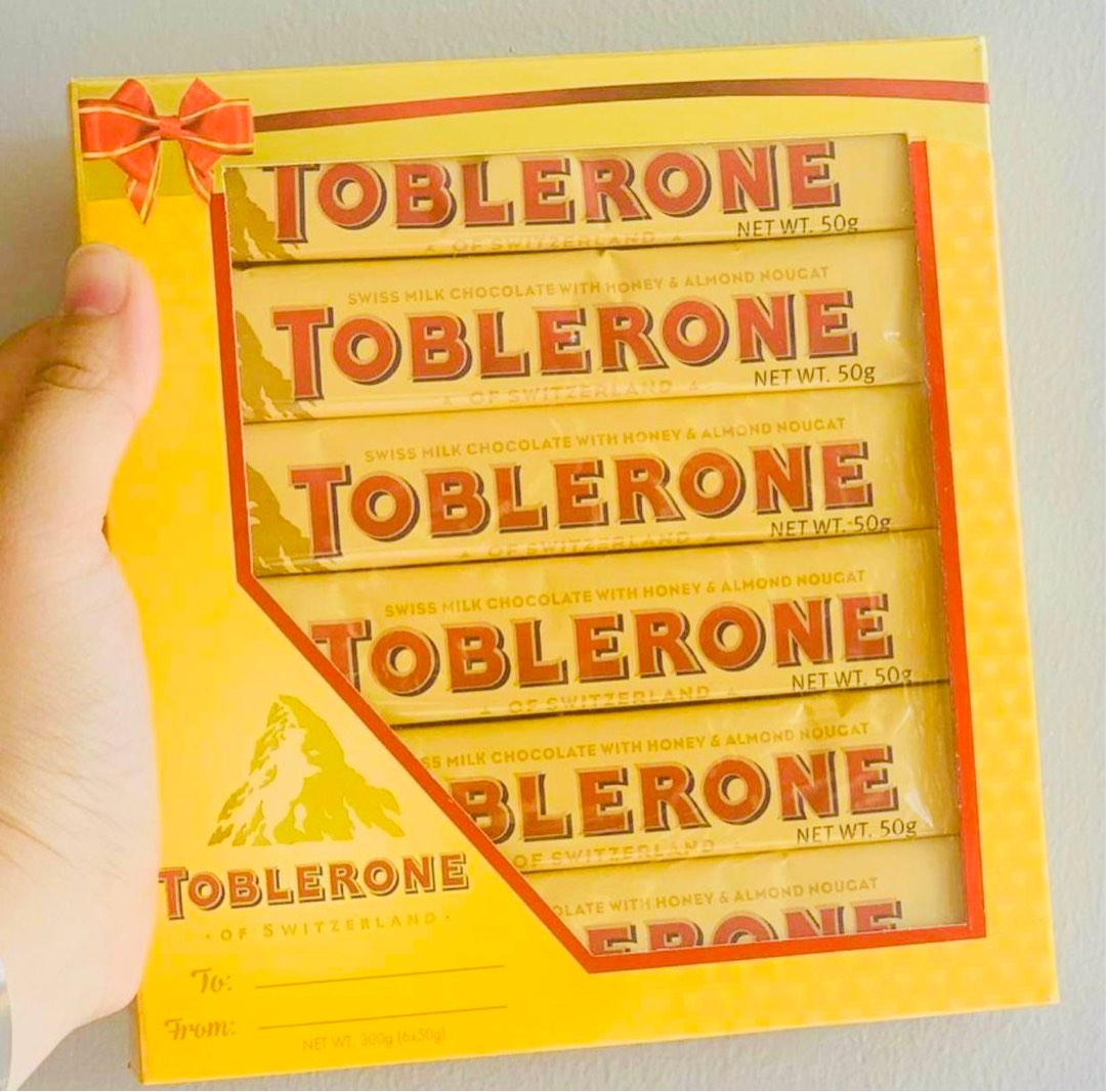 TOBLERONE 6PCS /50G on Carousell