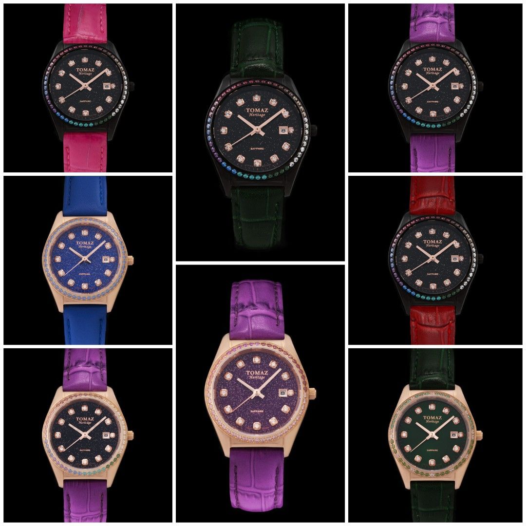 Tomaz Ladies Watch Stardust TQ017L with Swarovski / Jam Stardust Batu ...