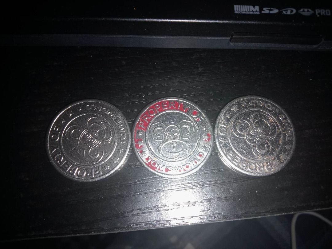 Toms World Token, Video Gaming, Video Game Consoles, Others on Carousell