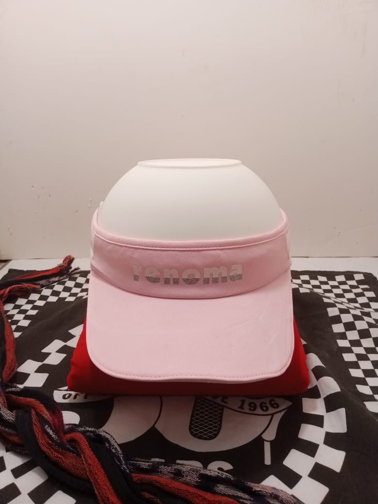 Topi golf caddy RENOMA original Pink, Fesyen Pria, Aksesoris, Topi di ...