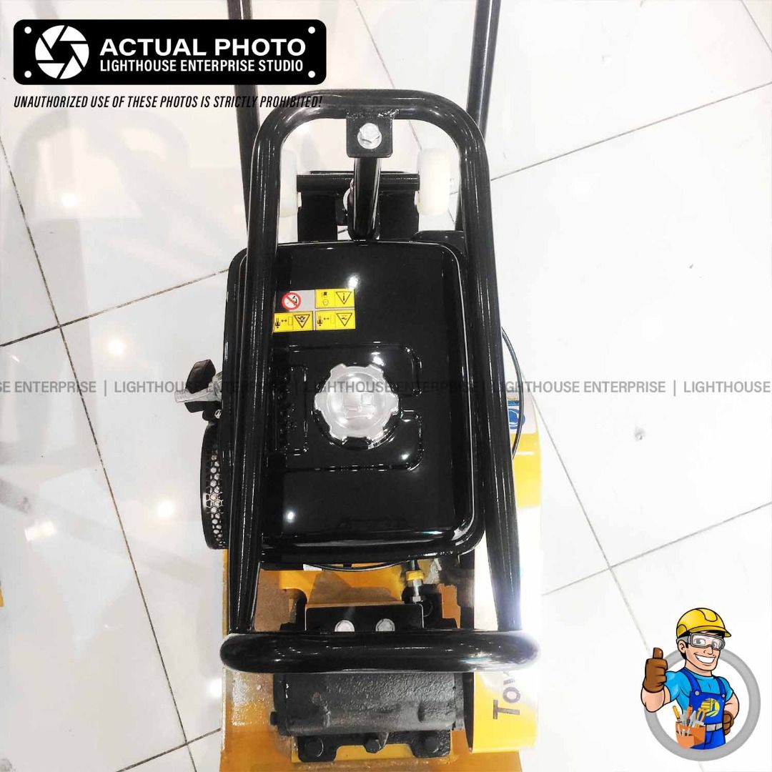 TOYOYAMA Plate Compactor Series with Robin Engine EY20 5HP Straight ...