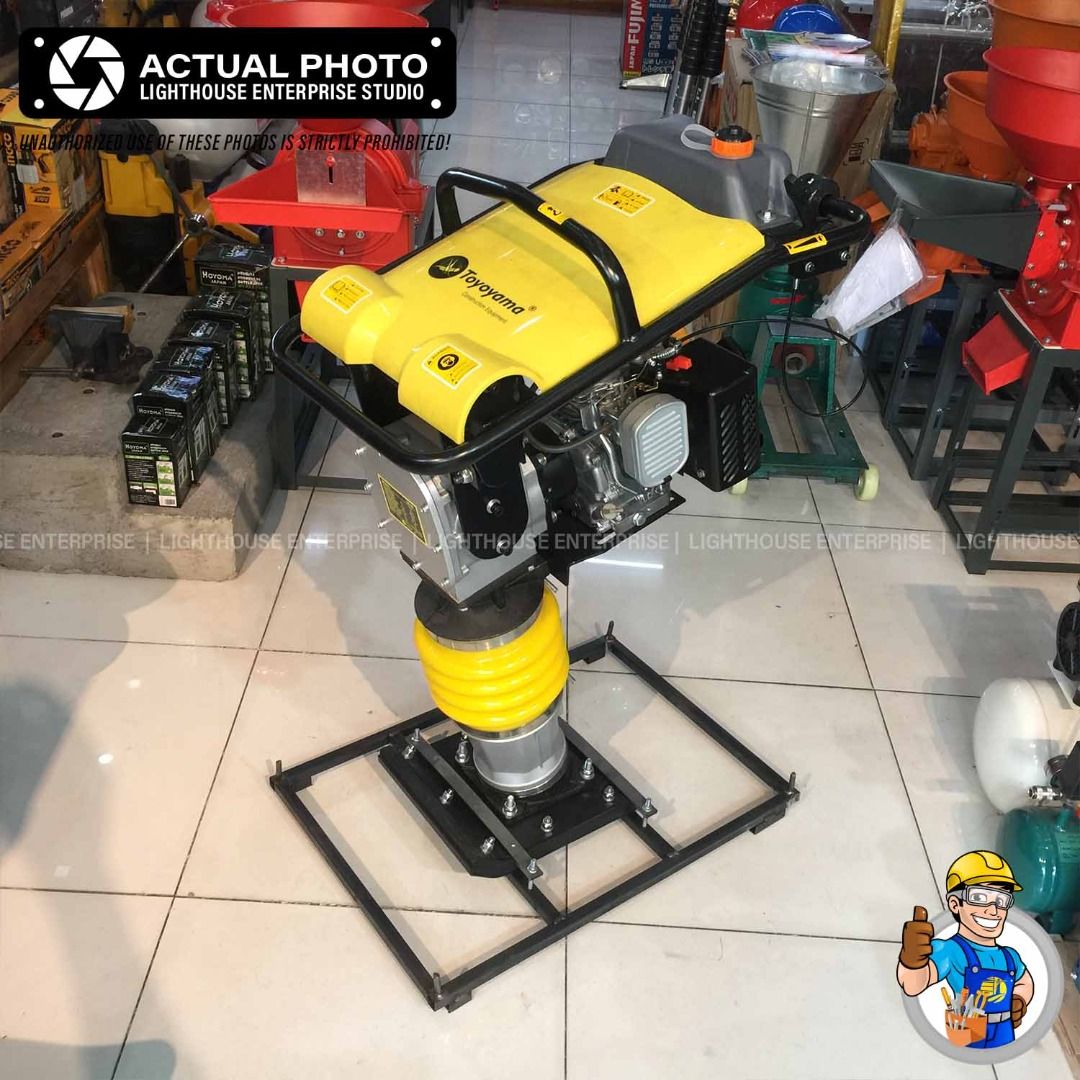 TOYOYAMA Tamping Rammer with Robin Engine EY20 5HP, Engine Cover ...