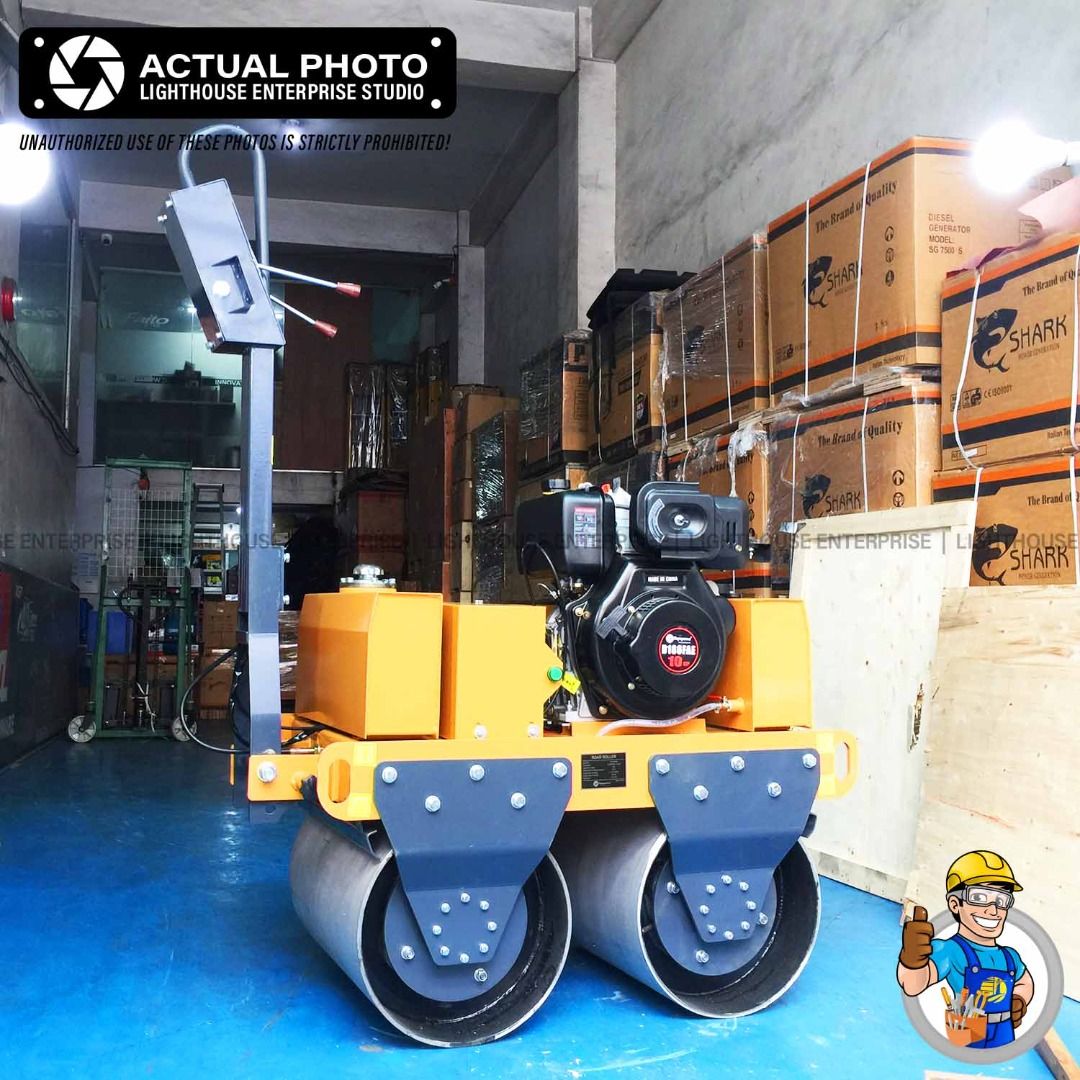 TOYOYAMA Walk Behind Vibratory Roller / Double Drum Road Roller / Pison ...