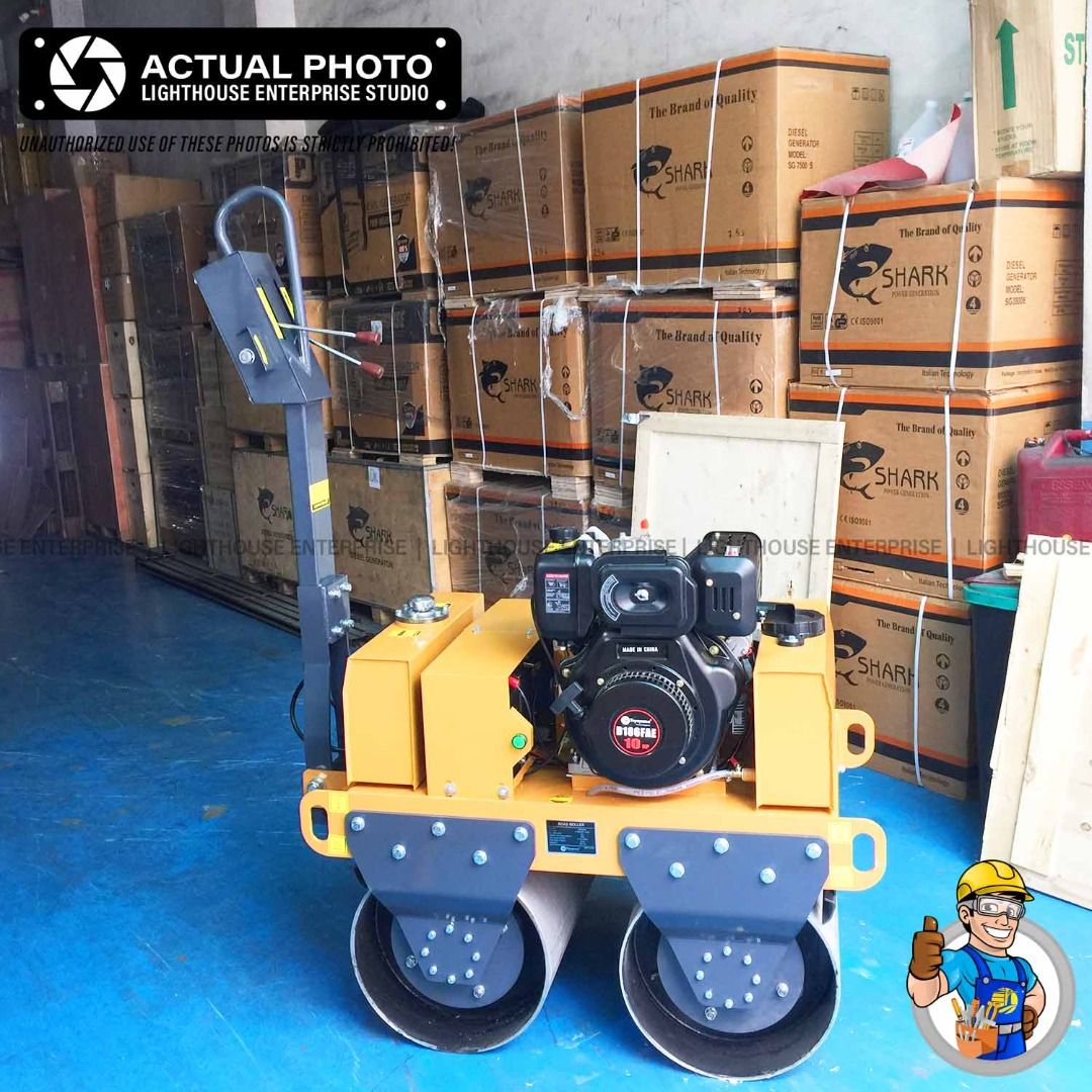 TOYOYAMA Walk Behind Vibratory Roller / Double Drum Road Roller / Pison ...