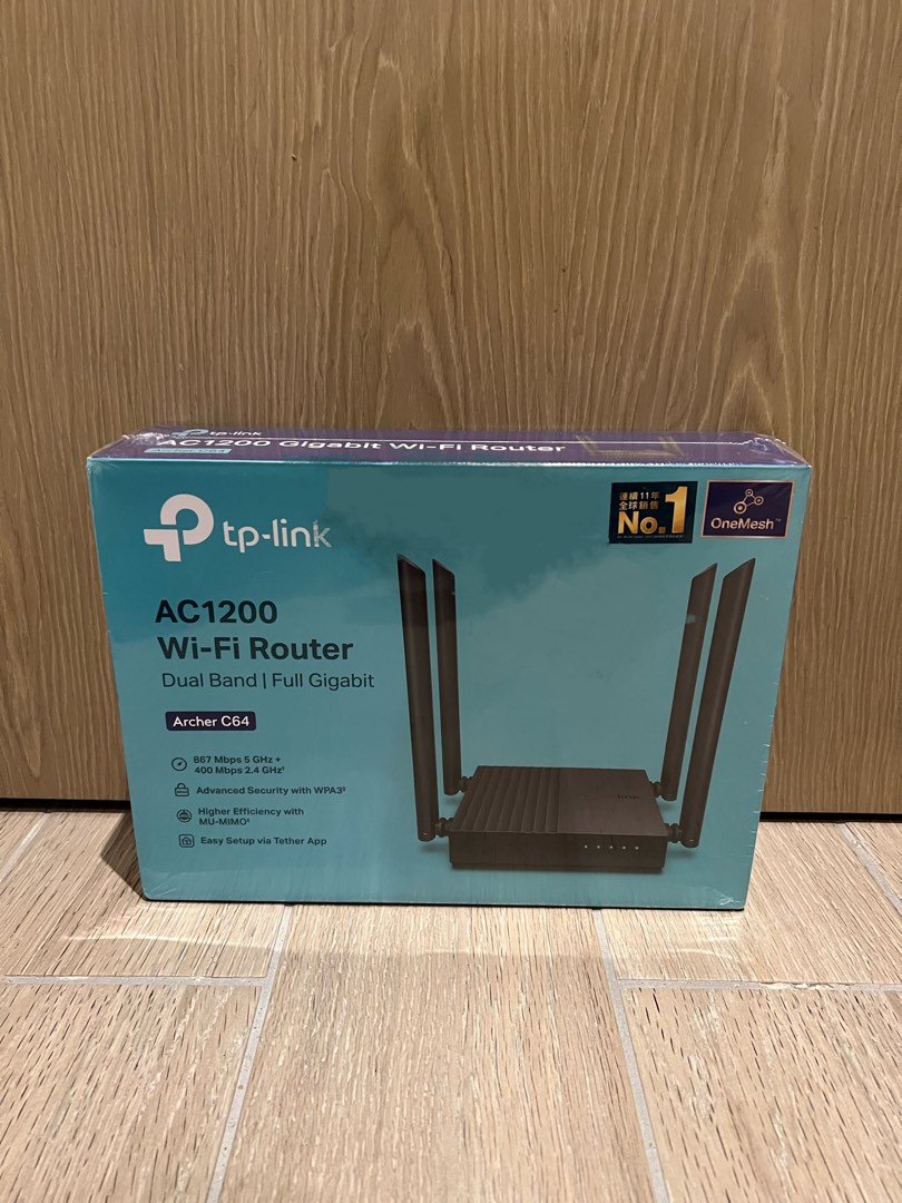 TP-Link AC1200 Wifi Router, 電腦＆科技, 電腦周邊及配件, Wifi及上網相關產品 - Carousell