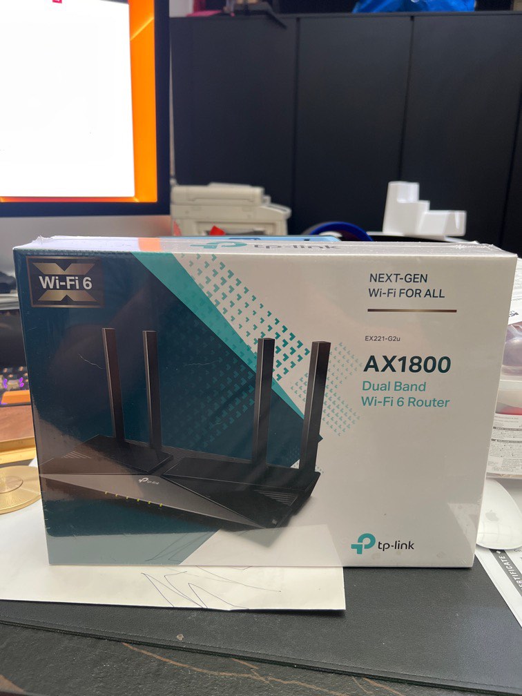 Tp-link AX1800 Dual Band Wifi 6 Router, Computers & Tech, Office ...