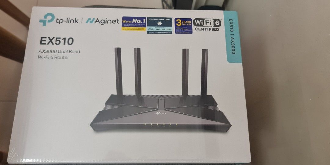 TP-Link Wifi 6 Router (EX510), Computers & Tech, Parts & Accessories ...