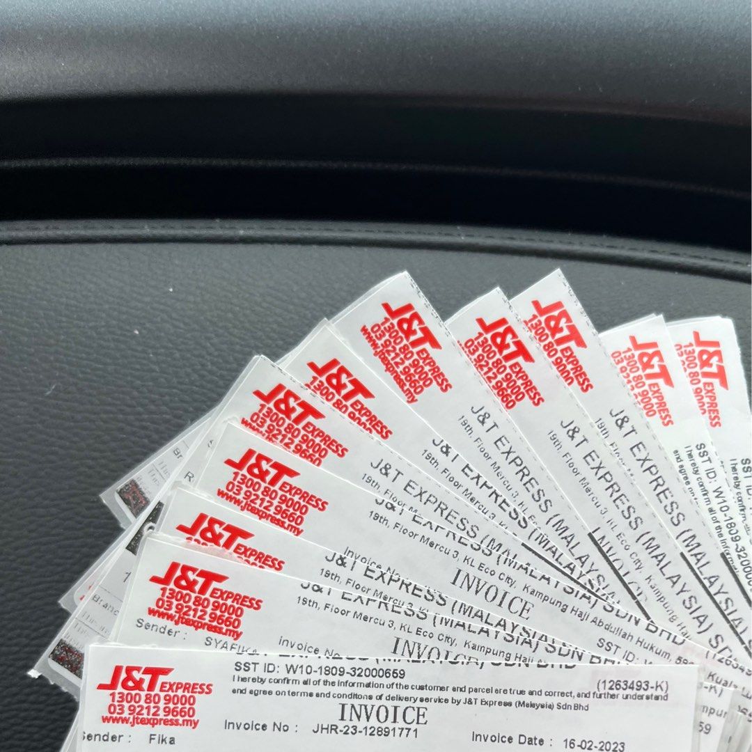 Tracking JnT, Tickets & Vouchers, Vouchers on Carousell