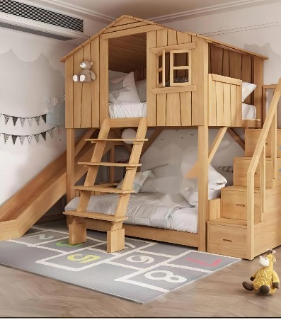tree house loft bunk bed , single, super single, queen, king available ...