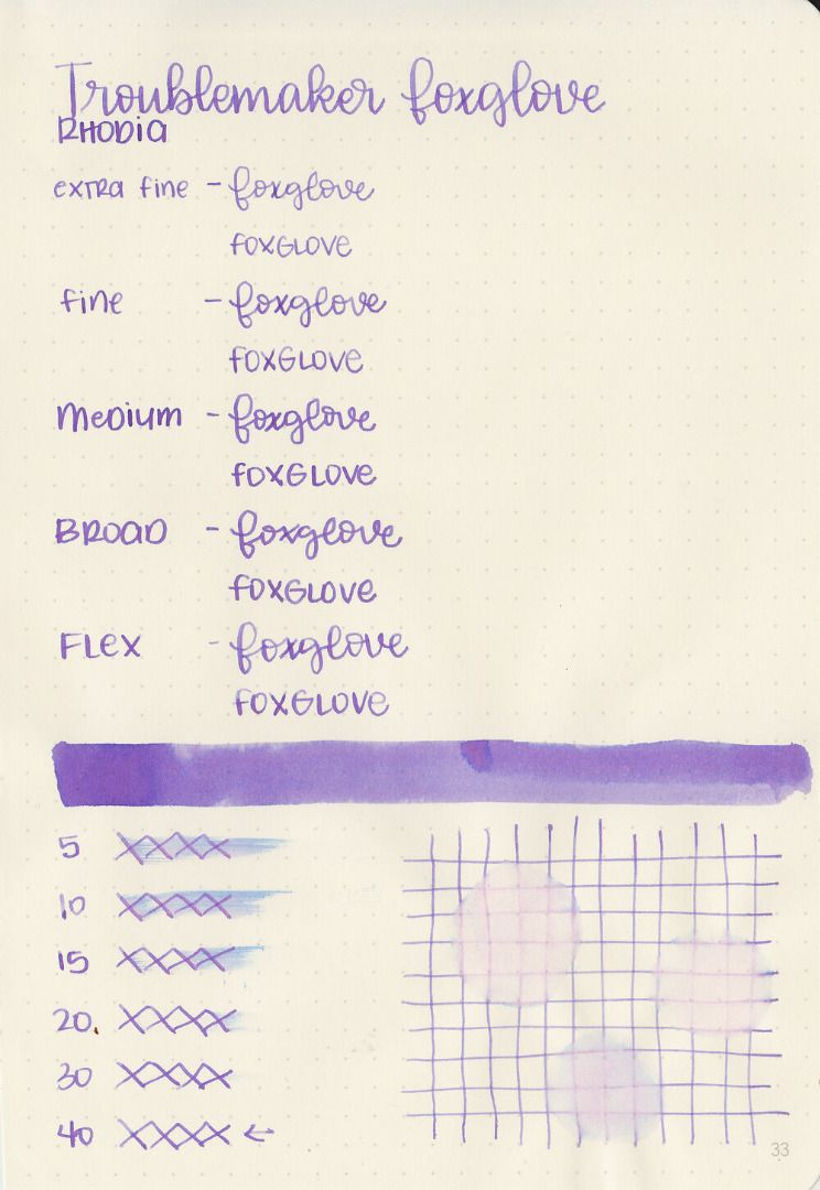 Troublemaker Fountain Pen Shading Ink Foxglove (~55ml), Hobbies & Toys ...