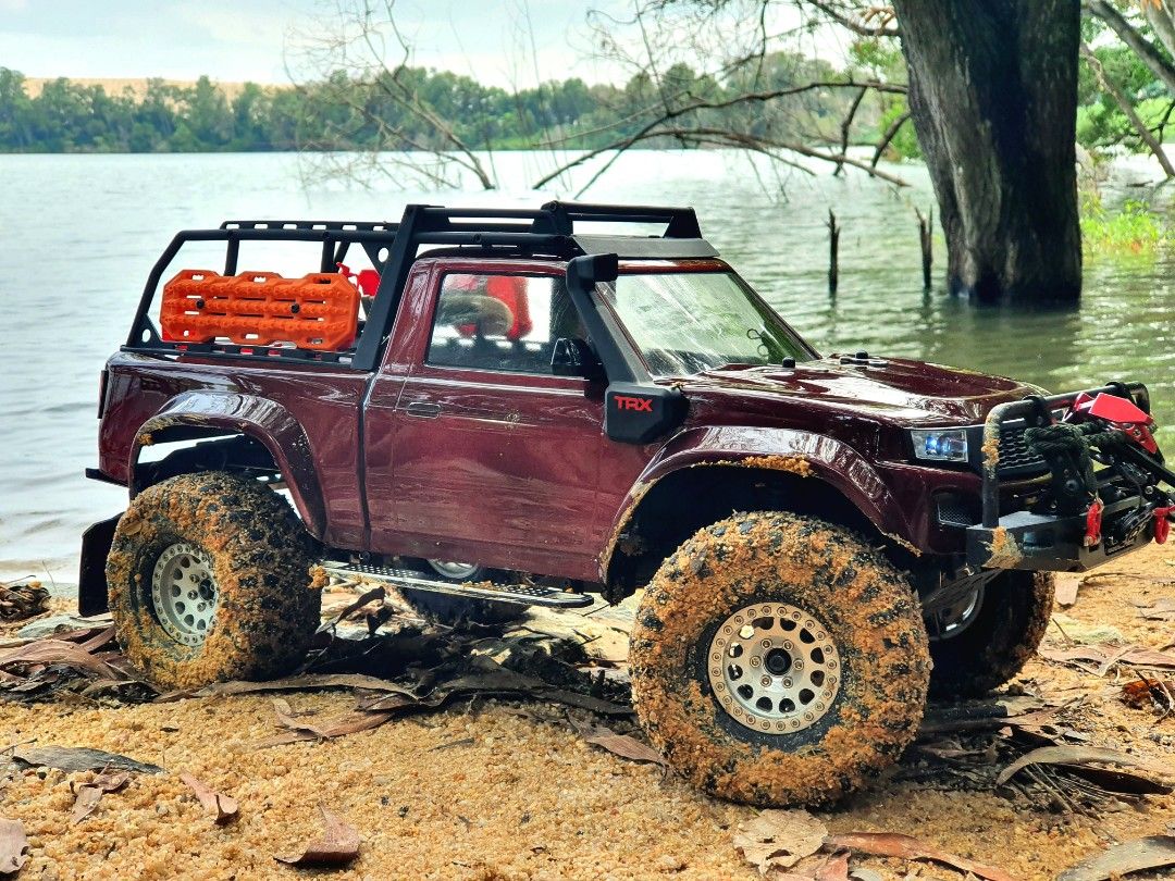 TRX4 Sport Kit Custom Painted Body with Lights and Light Controller ...