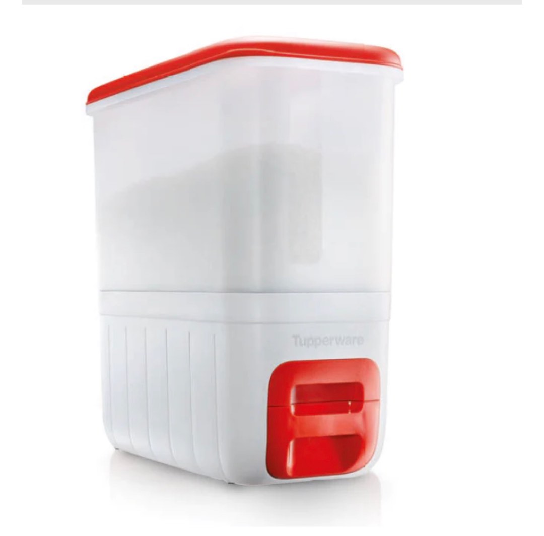 Tupperware Smart Rice Dispenser (10kg), Furniture & Home Living ...
