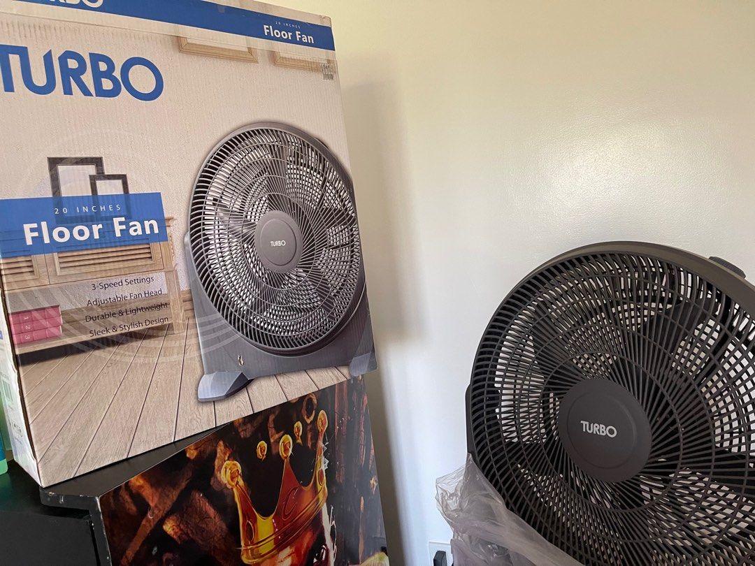 Turbo 20 inch floor fan Meetup Only Robinsons Starmills, Furniture ...
